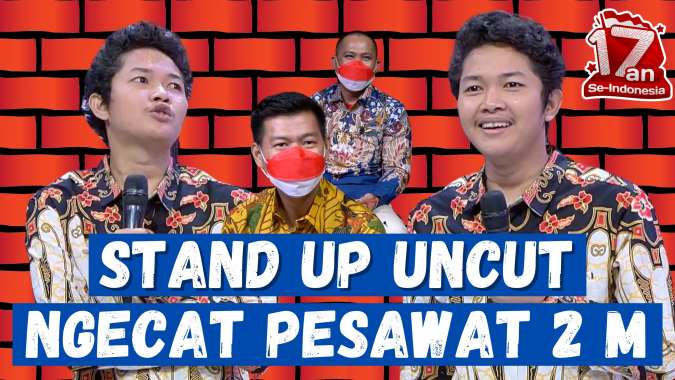 Stand Up Uncut Nopek Novian: Ditanya soal Pengecatan Pesawat 2 Miliar