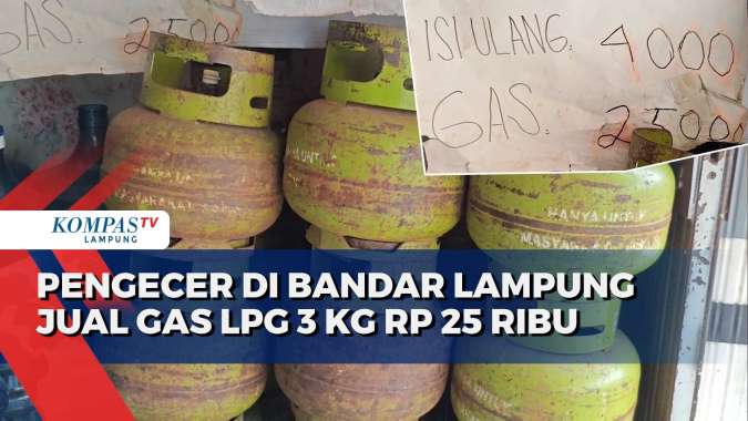 Pengecer Jual Gas Lpg 3 Kg Seharga 25 Ribu