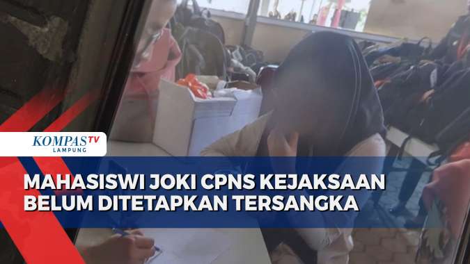 Mahasiswi Joki CPNS Kejaksaan belum Ditetapkan sebagai Tersangka