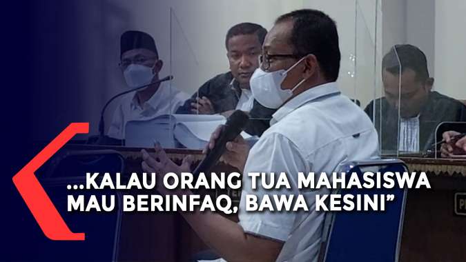 Saksi Sebut Diperintah Mantan Rektor Unila Karomani Kumpulkan Uang dari Orang Tua Mahasiswa Baru