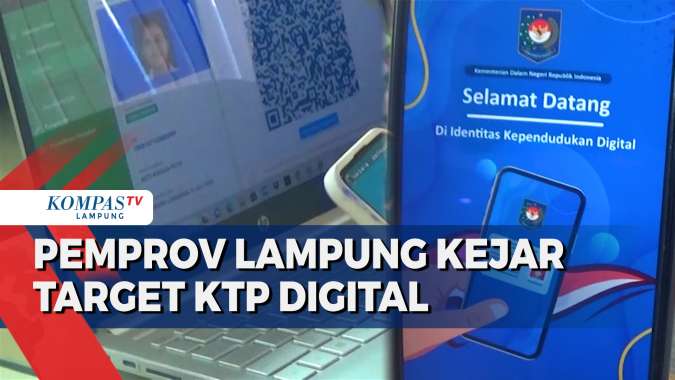 Pemprov Lampung Gencarkan Sosialisasi KTP Digital