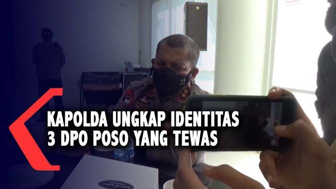 Kapolda Ungkap Identitas 3 DPO Poso Yang Tewas