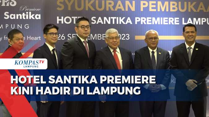 Hotel Santika Premiere Telah Hadir di Lampung, Ini Fasilitasnya