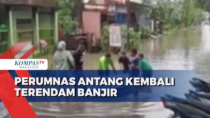Perumnas Antang Kembali Terendam Banjir