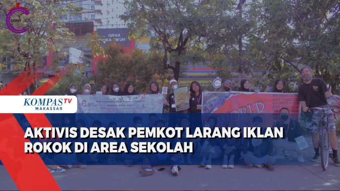 Aktivis Desak Pemkot Larang Iklan Rokok Di Area Sekolah