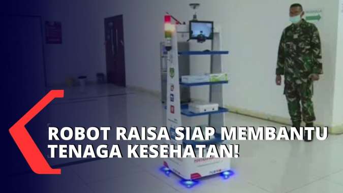 Perkenalkan RAISA, Robot yang Akan Bantu Tenaga Medis Merawat Pasien ...