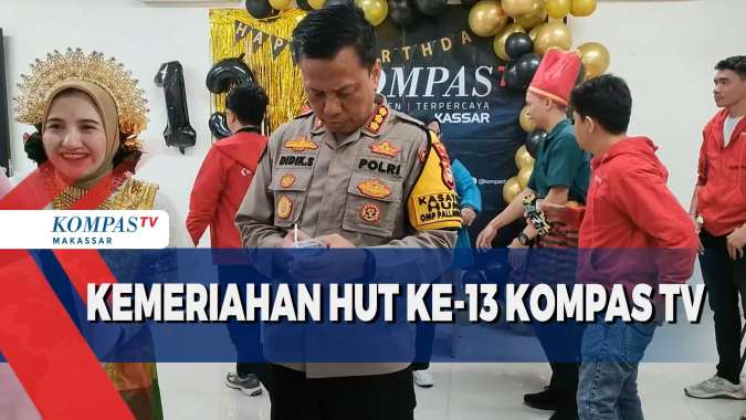 Kemeriahan HUT Ke-13 Kompas TV