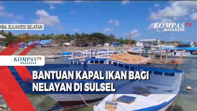 Bantuan Kapal Ikan Bagi Nelayan Di Sulsel