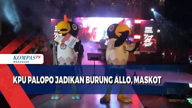 KPU Palopo Jadikan Burung Allo Maskot Pilkada 2024