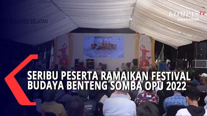 Seribu Peserta Ramaikan Festival Budaya Benteng Somba Opu 2022