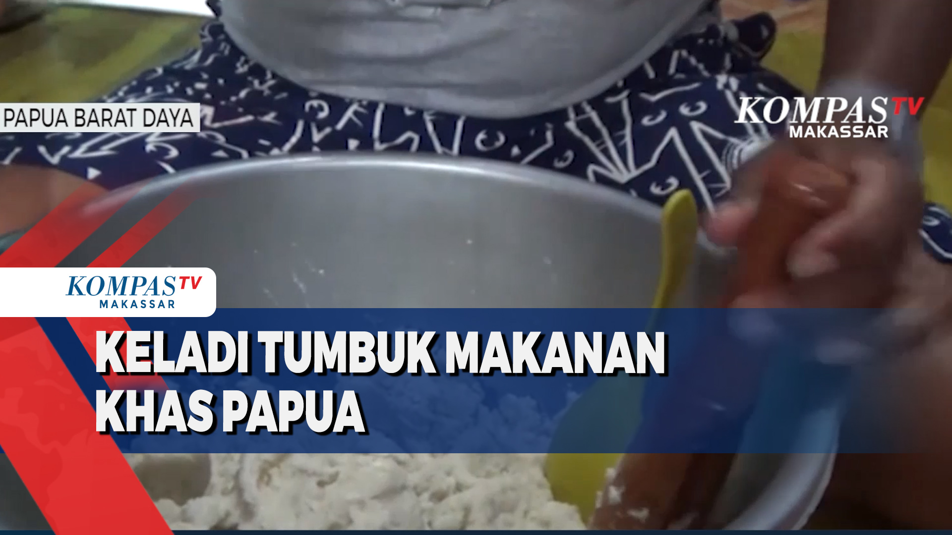 Video: Keladi Tumbuk Makanan Khas Papua