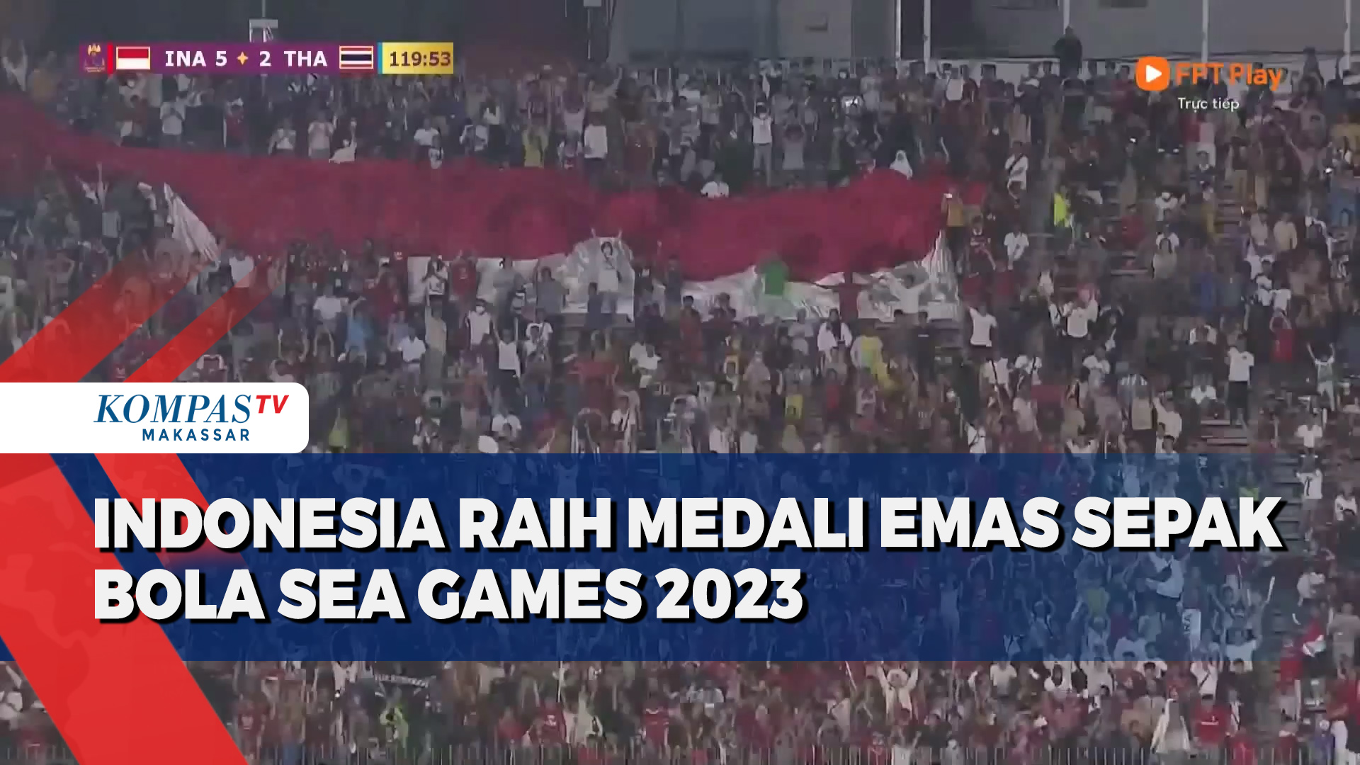 Video: Ndonesia Raih Medali Emas Sepak Bola Sea Games 2023