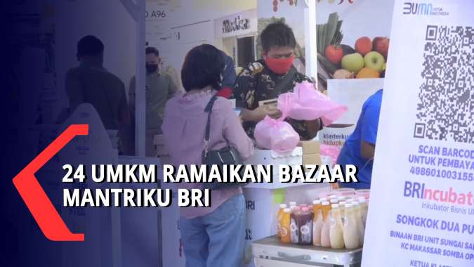 24 Umkm Ramaikan Bazaar Mantriku Bri