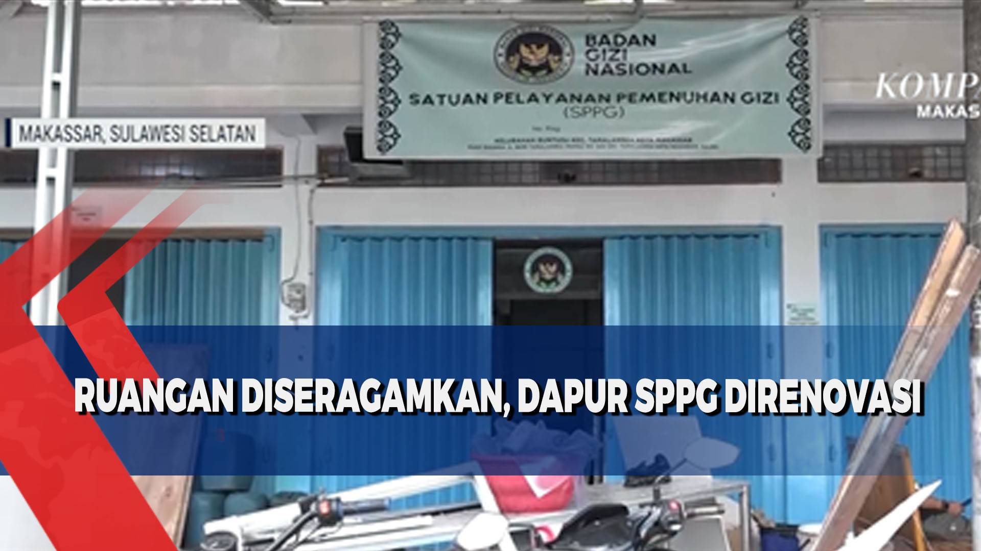 Video: Ruangan Diseragamkan, Dapur SPPG Direnovasi