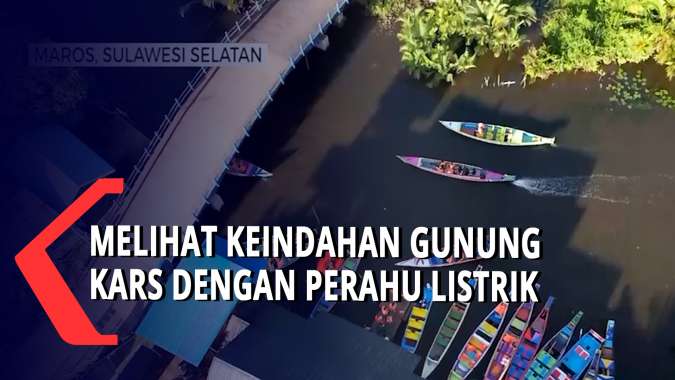 Melihat Keindahan Gunung Kars dengan Perahu Listrik