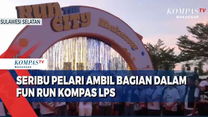 Seribu Pelari Ambil Bagian Dalam Fun Run Kompas LPS