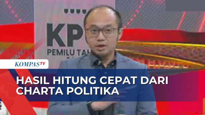 Hasil Hitung Cepat Pilpres 2024 Charta Politika: Prabowo-Gibran Unggul di Lebih Dari 25 Provinsi