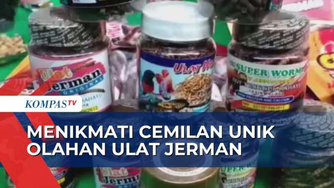 Warga Tasikmalaya Sukses Olah Ulat Jerman jadi Cemilan Krispi, Ternyata ...