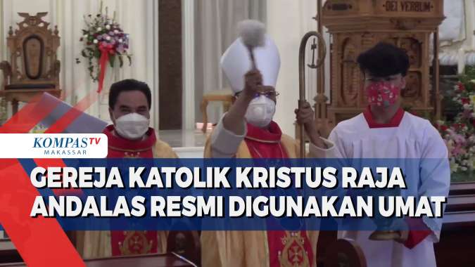 Gereja Katolik Kristus Raja Andalas Resmi Digunakan.