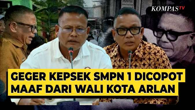 Geger Kepsek SMPN 1 Dicopot hingga Maaf dari Wali Kota Prabumulih Arlan - PARASOT