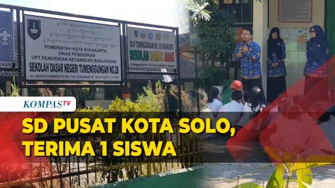 Tahun Ajaran Baru, Ada SD di Solo Hanya Terima 1 Siswa di Kelas