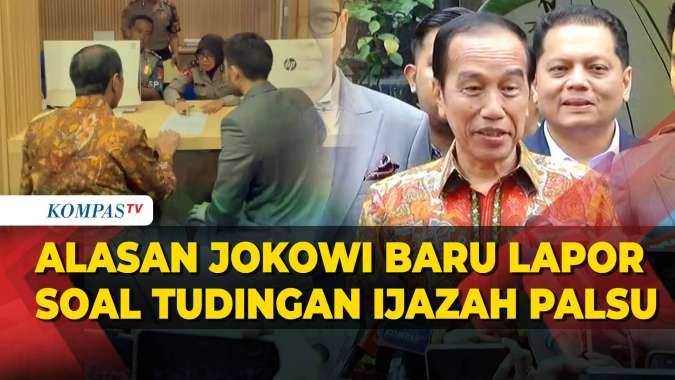 Terkuak! Alasan Jokowi Baru Lapor Tudingan Ijazah Palsu