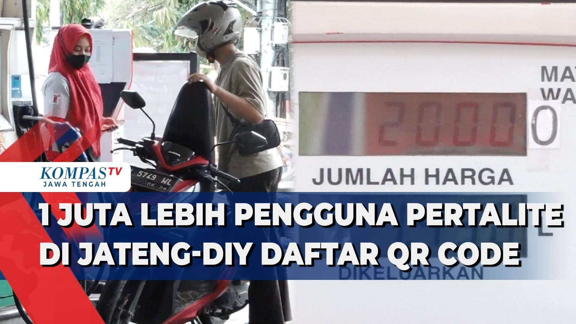 Video: 1 Juta Lebih Pengguna Pertalite di Jateng-DIY Daftar QR Code
