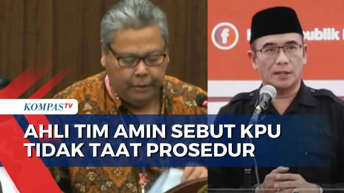 Alasan Ahli Tim AMIN Sebut KPU Tidak Taat Prosedur, Kaitkan dengan Gibran