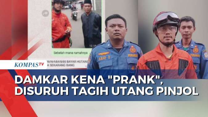 Damkar Tangsel Kena "Prank"! Disuruh Tagih Utang Pinjol oleh Debt Collector