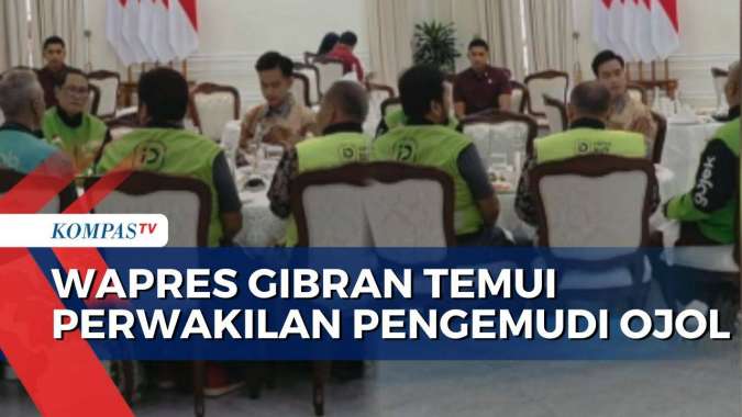 Wapres Gibran Undang Driver Ojol ke Istana, Bahas Aspirasi & Kasus ...