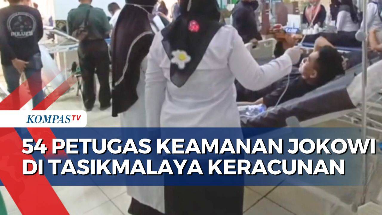 Video: Kondisi 54 Petugas Keamanan Presiden Jokowi di Tasikmalaya yang ...
