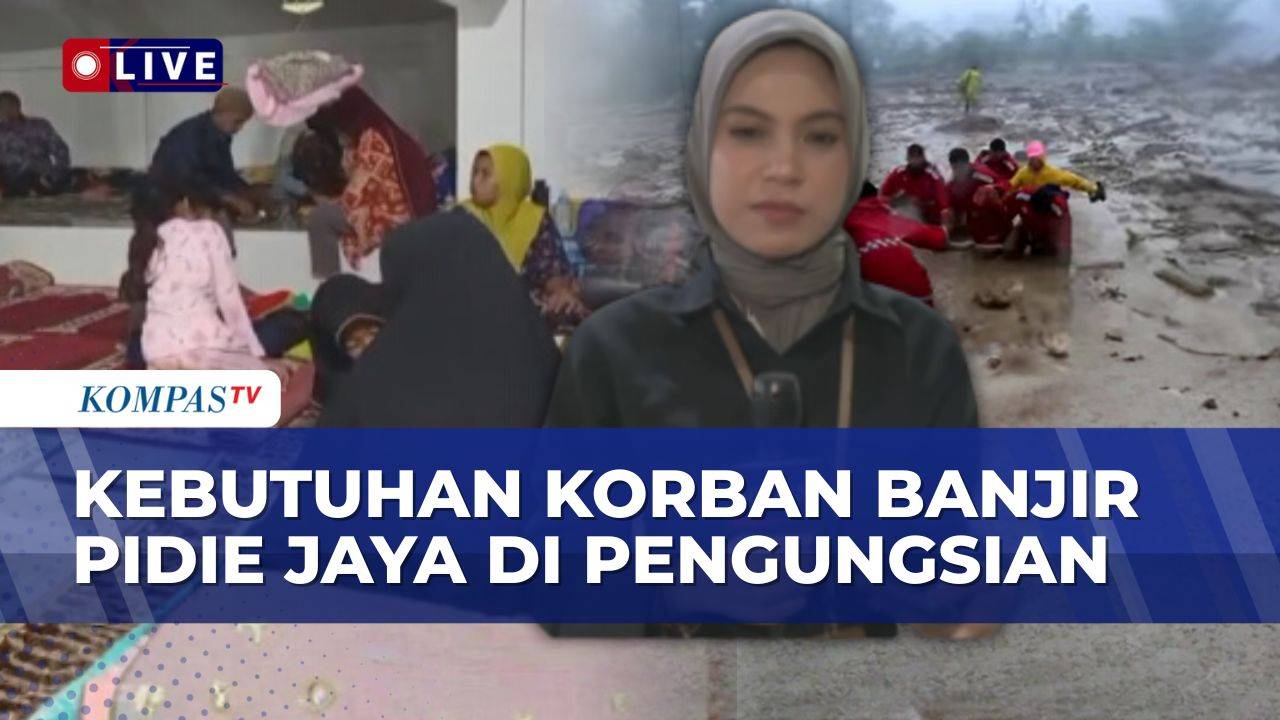 Video: Hampir Sepekan Mengungsi Akibat Banjir-Longsor, Warga Pidie Jaya ...