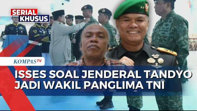 Prabowo Lantik Jenderal Tandyo Jadi Wakil Panglima TNI, ISESS: Bagian dari Inti Komando