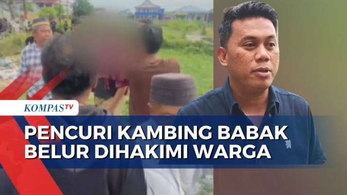 Aksi Nekat 2 Pencuri Kambing di Maros Berakhir Tragis, Dihajar Warga lalu Diamankan Polisi | BERUT