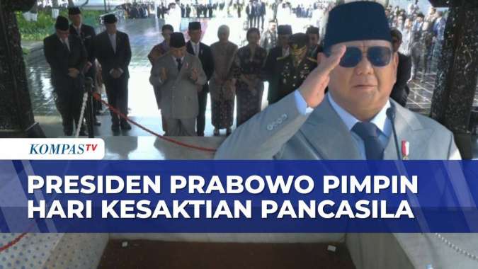 Presiden Prabowo Subianto Pimpin Upacara Hari Kesaktian Pancasila, Begini Suasananya