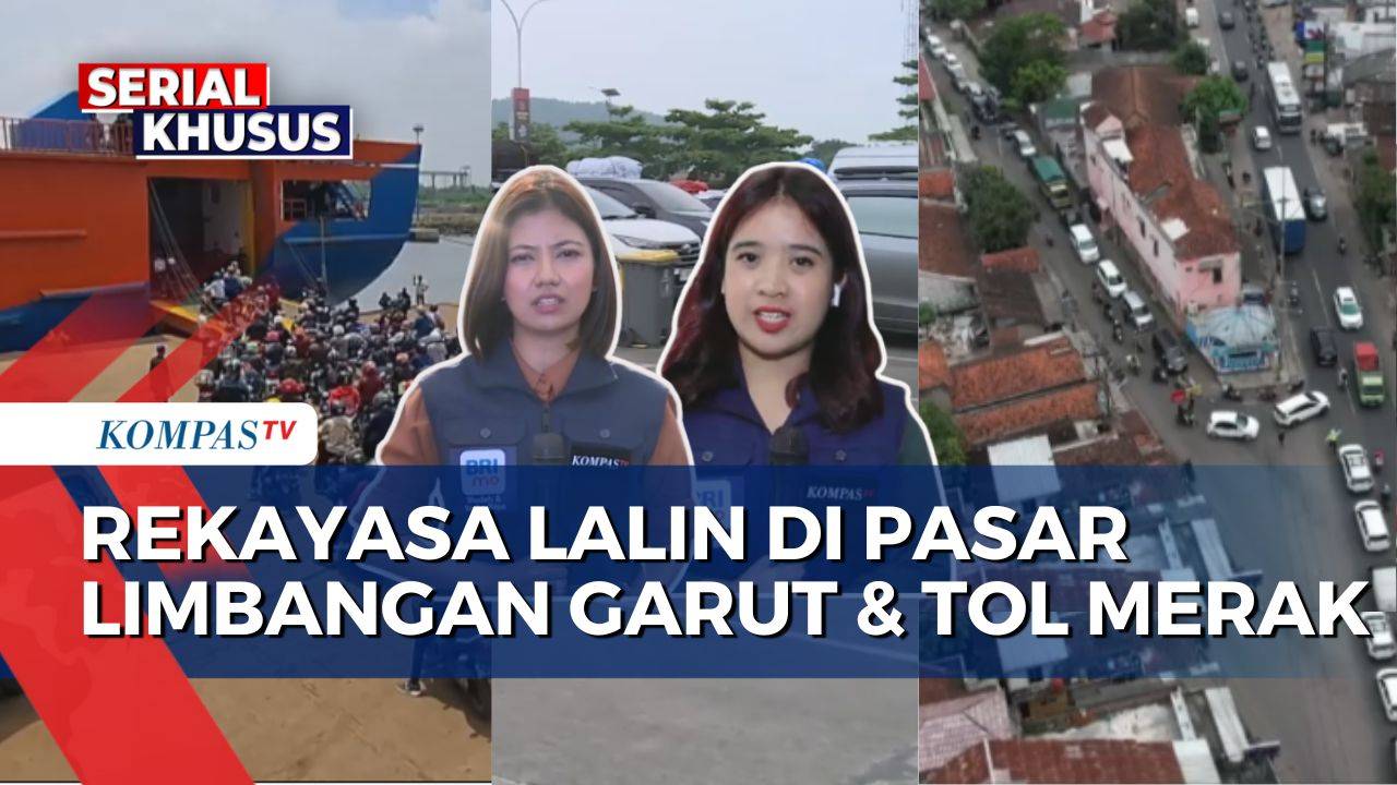 Video: Rekayasa Lalu Lintas di Pasar Limbangan Garut dan Tol Pelabuhan Merak pada Kamis (27/3/2025)