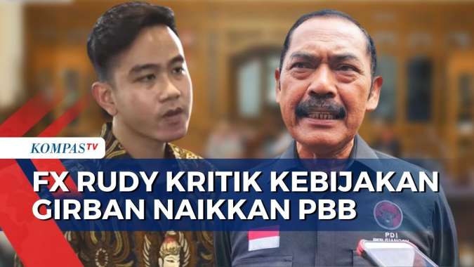 FX Rudy Kritik Kebijakan Gibran Naikkan PBB Hingga Tiga Kali Lipat ...