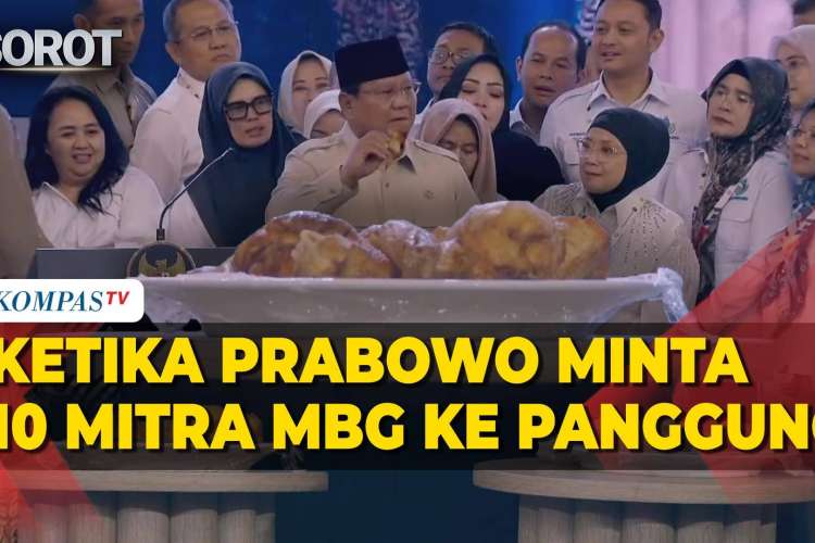 Video: Ketika Prabowo Minta 10 Mitra MBG Naik ke Panggung, Tunjukkan ...