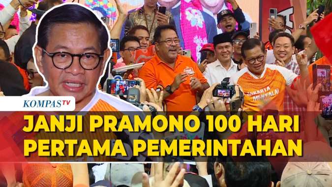 Janji Pramono Anung di 100 Hari Pertama Pemerintahan