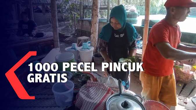 Seribu Pecel Pincuk Gratis Untuk Tingkatkan Kunjungan Wisata