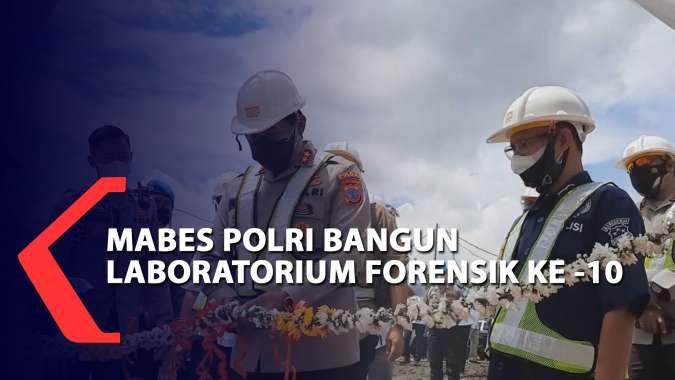 Mabes Polri Bangun Laboratorium Forensik Ke -10