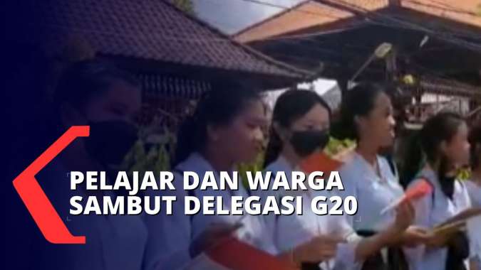Pengamanan di Pelabuhan Padangbai Diperketat Hingga Pelajar Berjejer Sambut Delegasi G20!