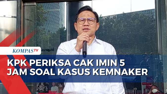 Diperiksa 5 Jam soal Kemnaker 2012, Cak Imin: Saya Sudah Jelaskan Semuanya ke KPK