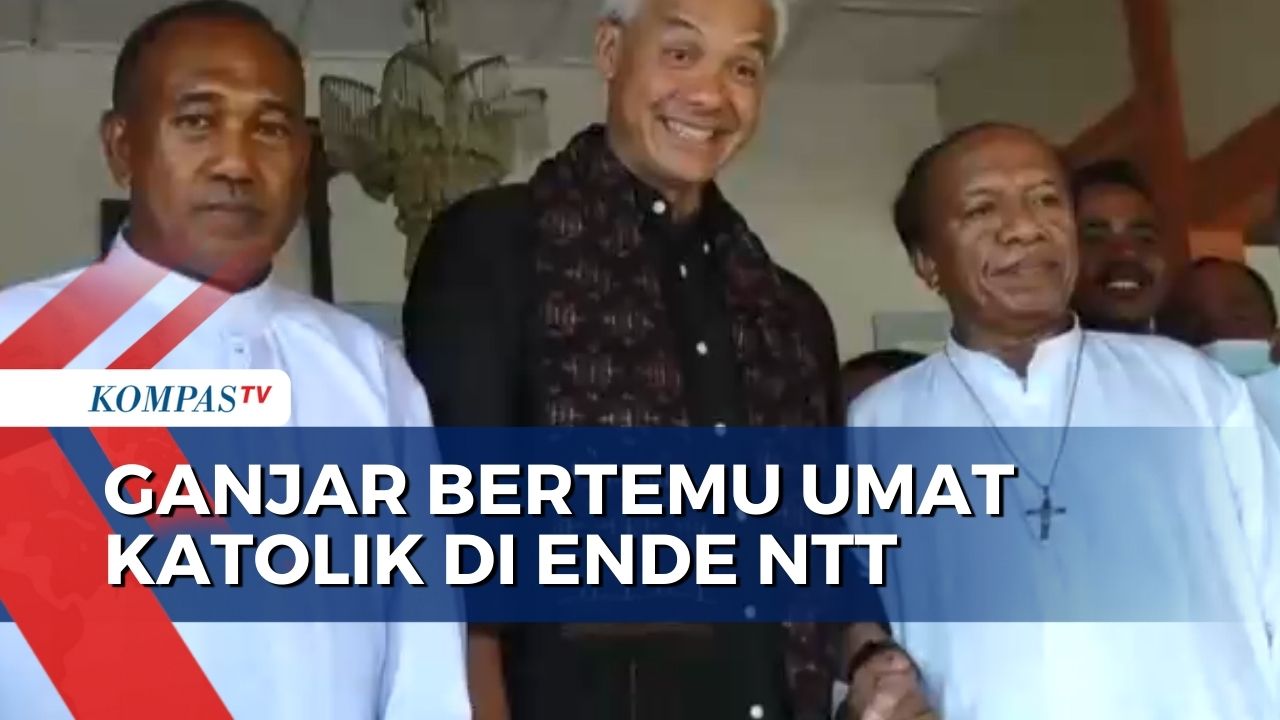 Video: Bertemu Umat Katolik di Ende NTT, Ganjar: Cuma Saya dan Mahfud ...