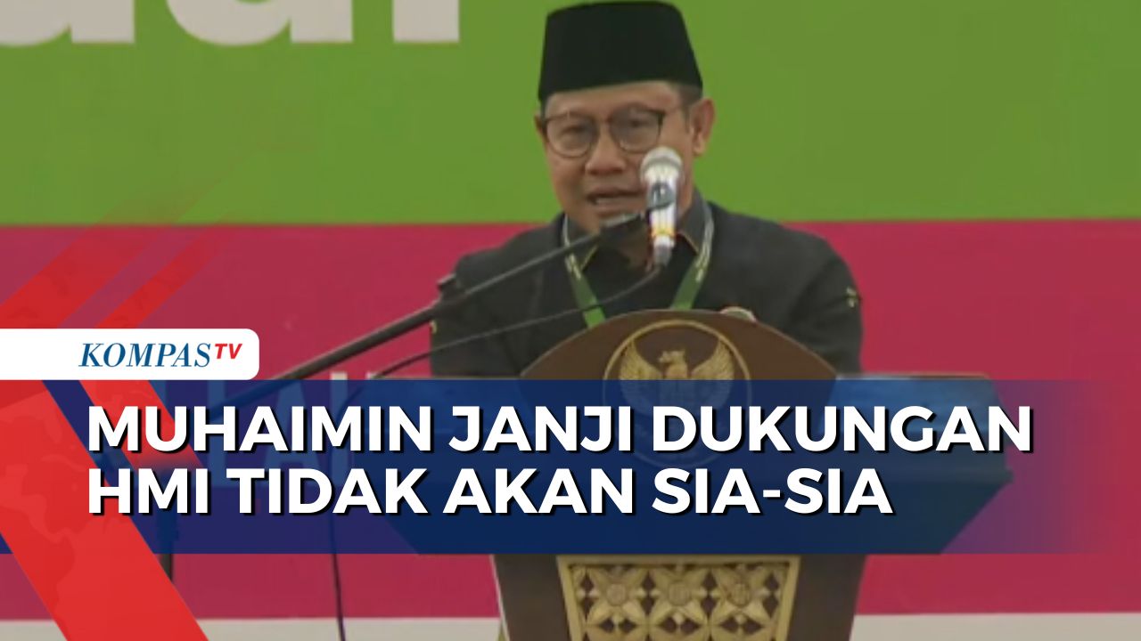 Video: Begini Janji Muhaimin saat Respons Dukungan HMI ke AMIN
