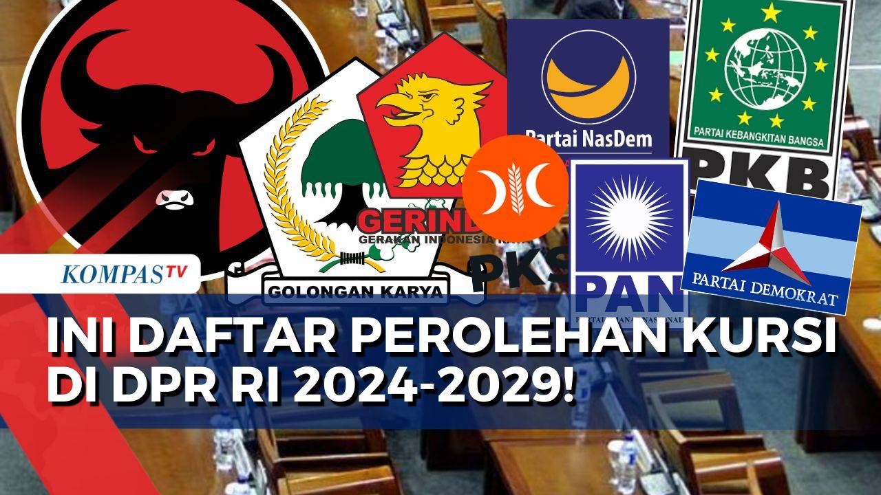 Video: Bagaimana Perolehan Kursi DPR RI 2024-2029 di Senayan? Lihat di Sini!