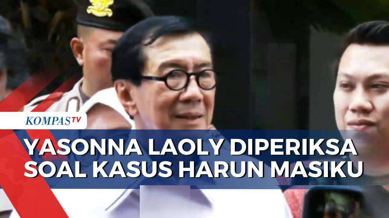 Video: Kata Yasonna Laoly Usai Diperiksa Selama 7 Jam oleh KPK soal Buron Harun Masiku