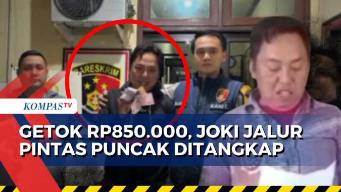 Joki Jalur Pintas Puncak Berhasil Ditangkap Polisi, Begini Pengakuan ...
