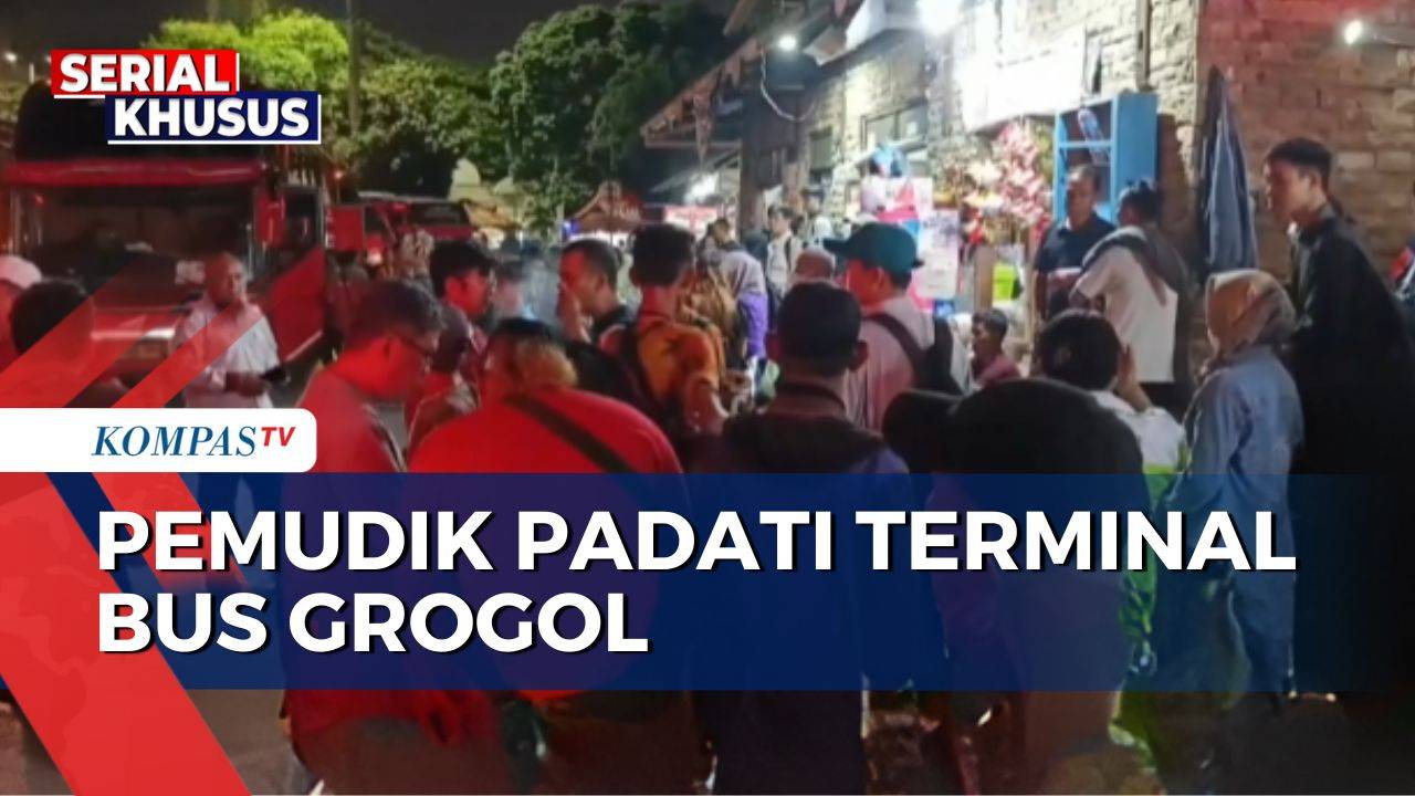 Video: Jelang Lebaran, Terminal Bus Grogol Telah Berangkatkan 1.680 ...