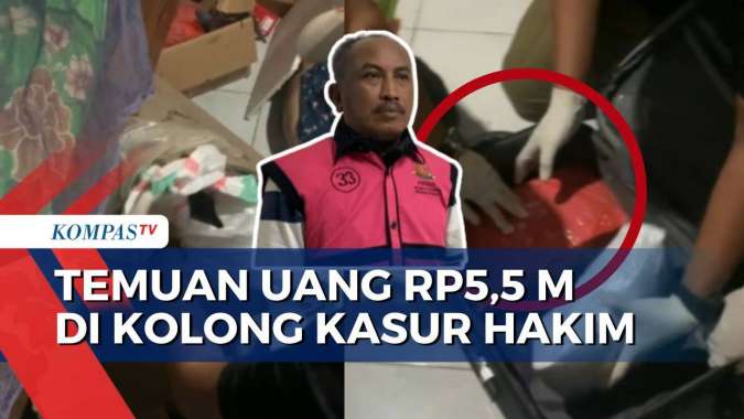 Hakim Ali Muhtarom Simpan Uang Rp5,5 Miliar di Kolong Kasur, Ini Keterangan Kejagung
